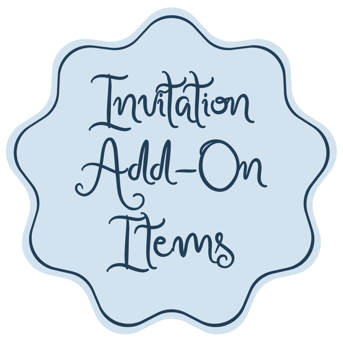 Invitation Add-On Items – Emily Wilt Designs
