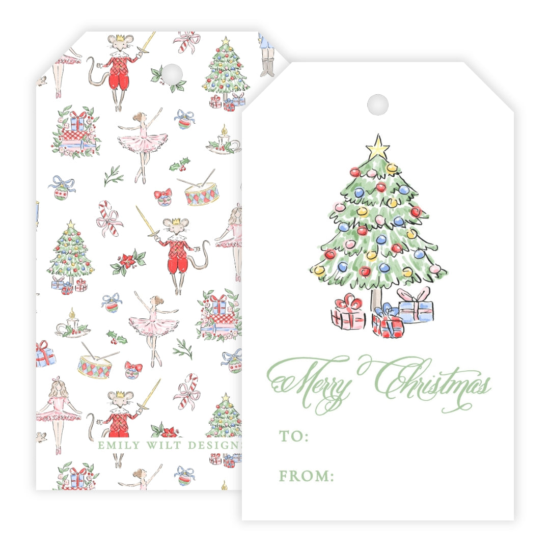 Holiday Gift Tags (Set of 6) - Nutcracker Ballet – Emily Wilt Designs