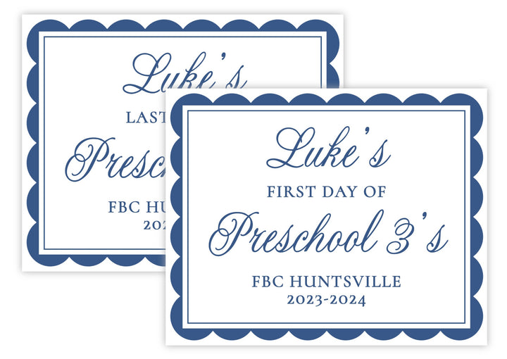 School - First / Last Day of School Sign (Digital) – Emily Wilt Designs